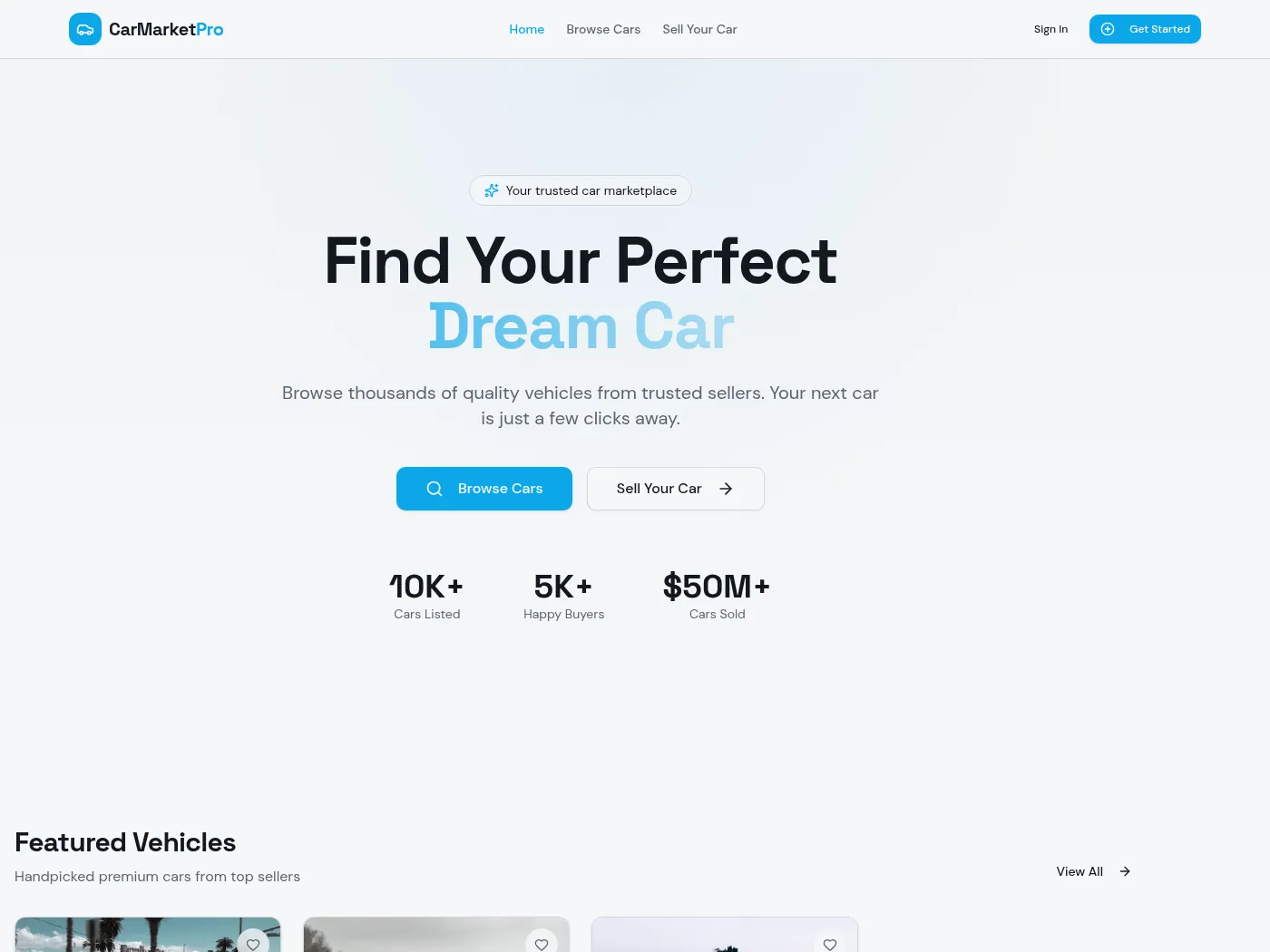 CarMarket Pro