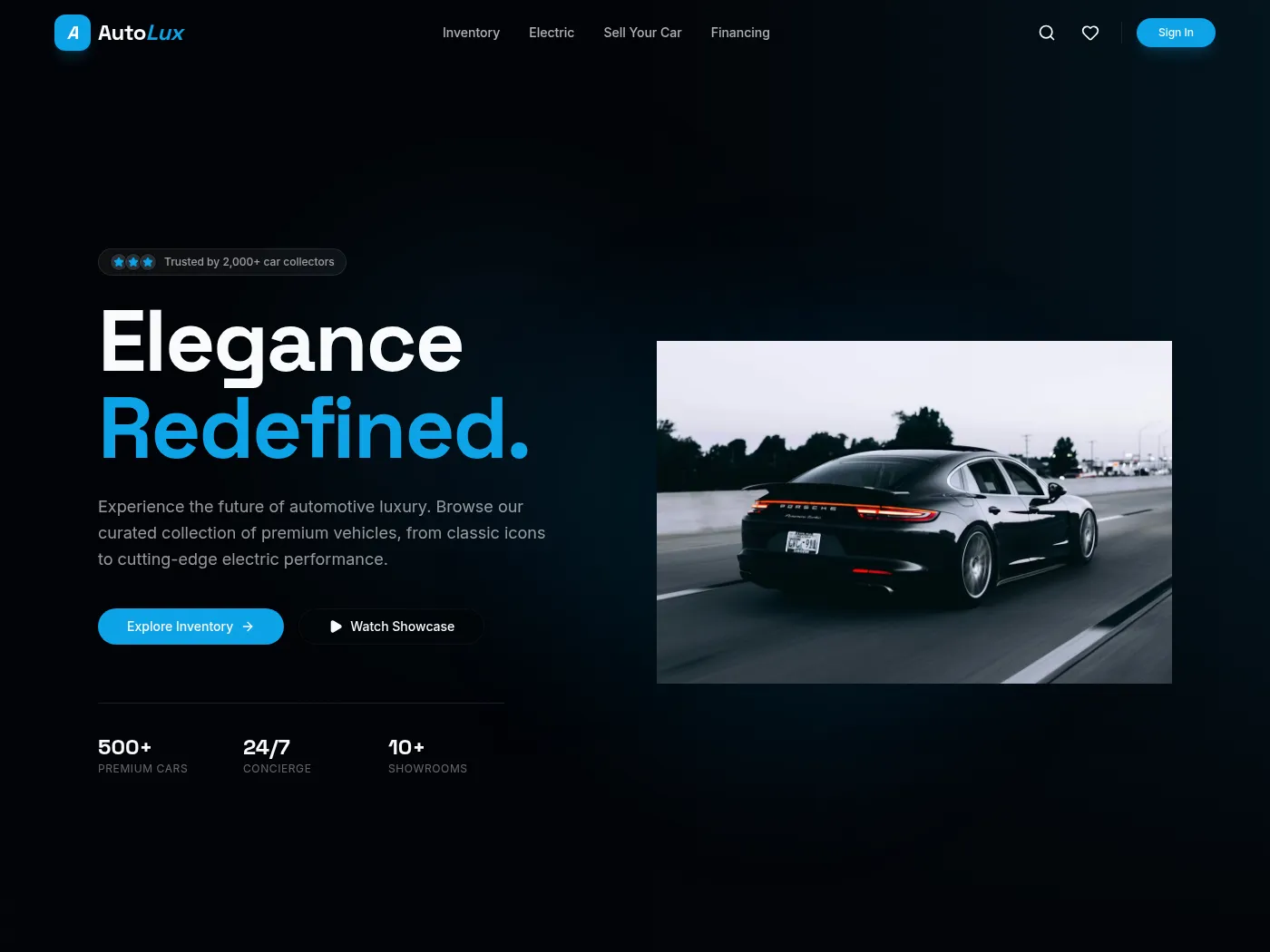 AutoLux Marketplace