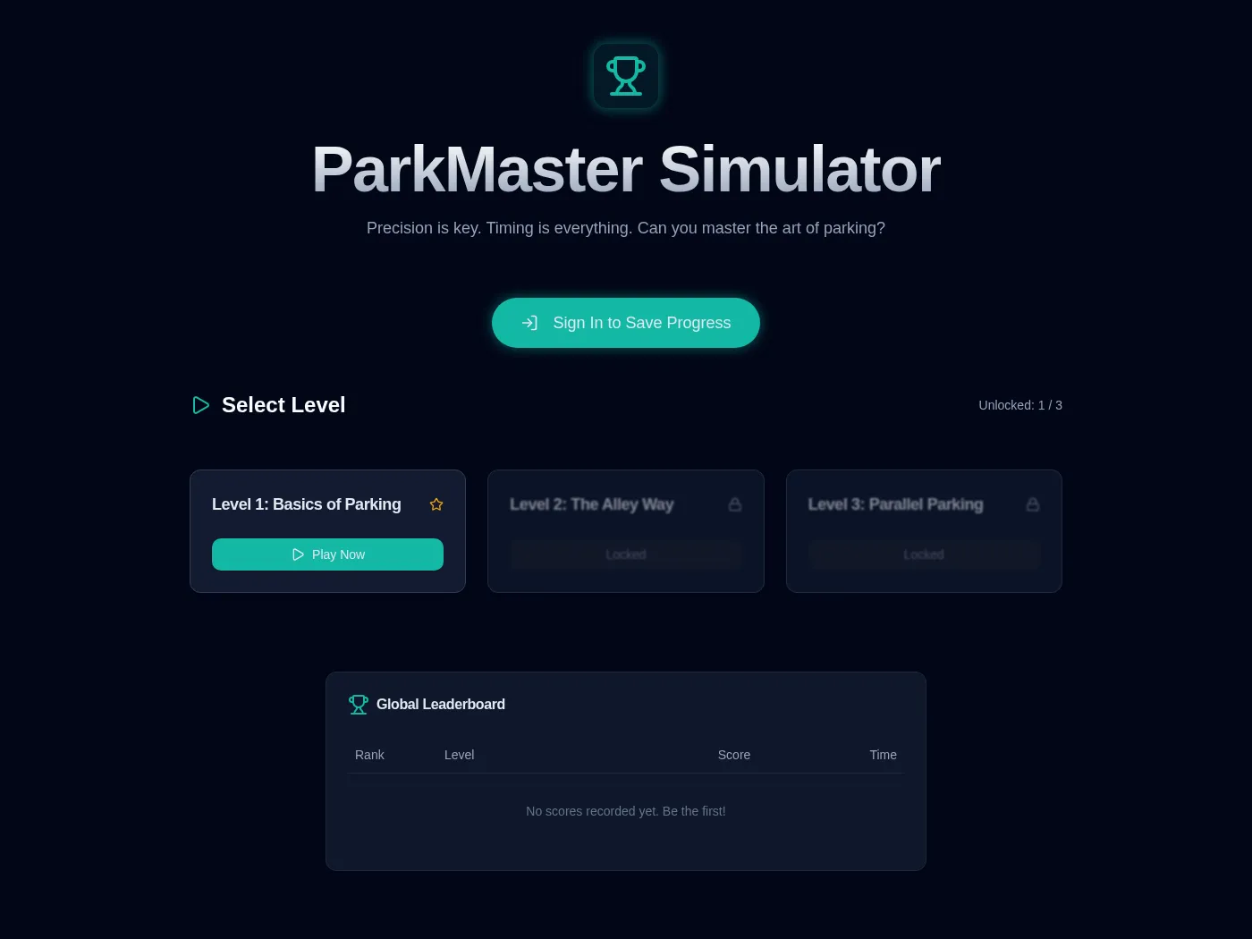 ParkMaster Simulator