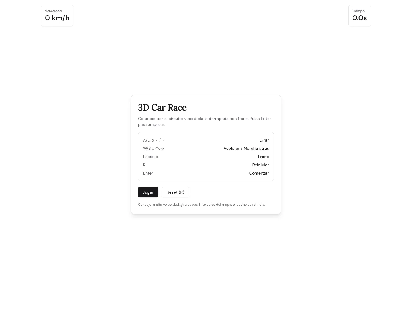 3D Car Race Game