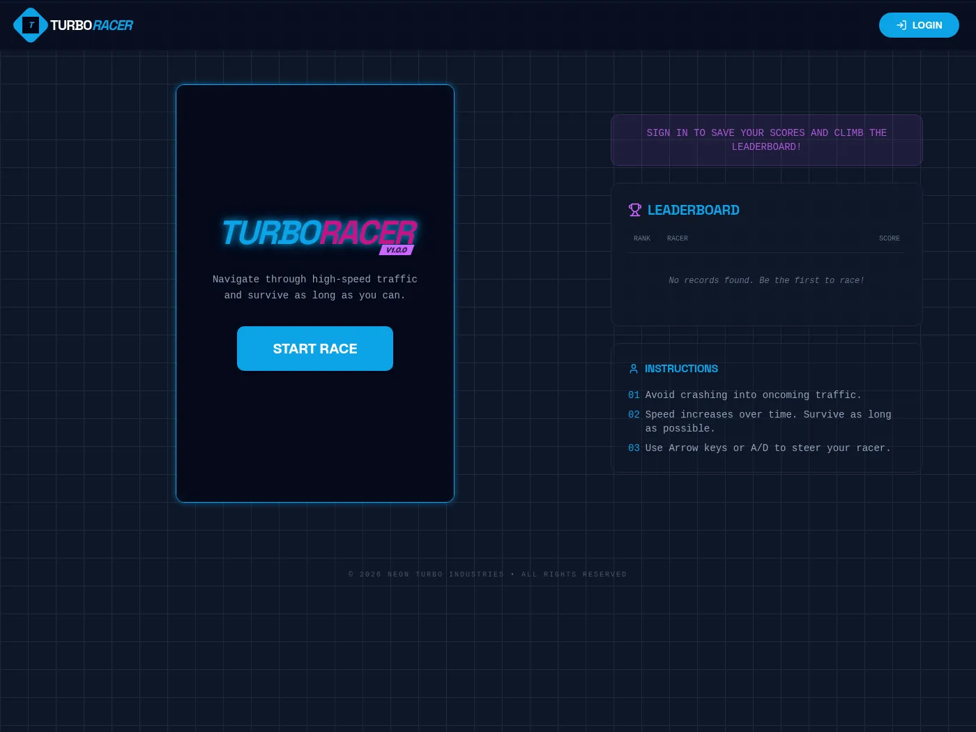 Turbo Car Racer