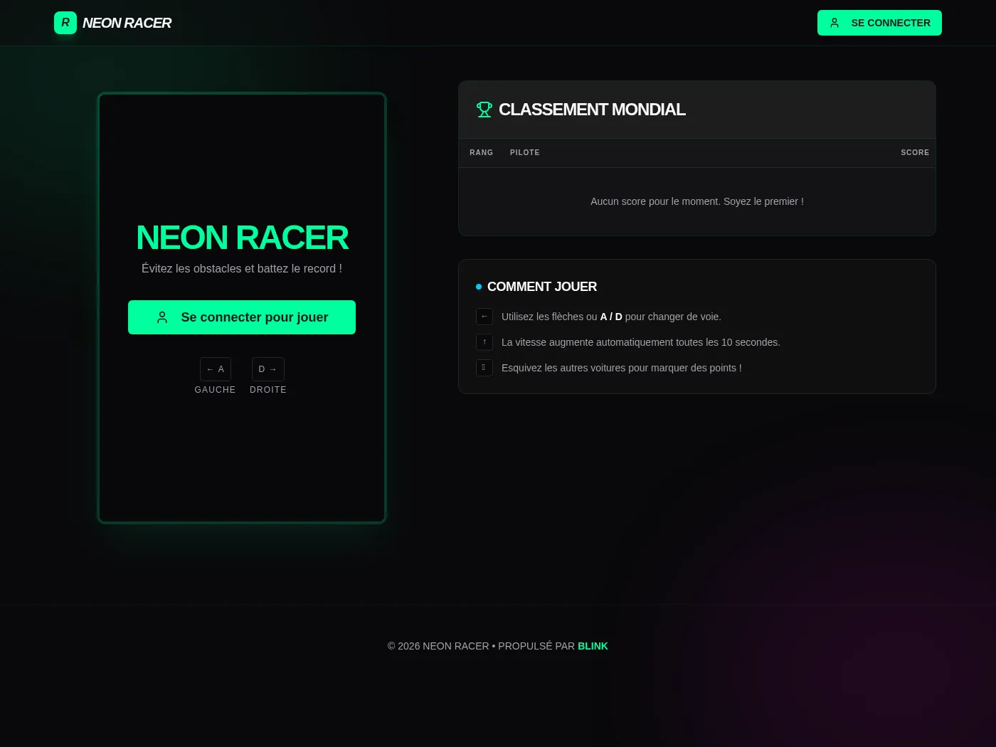 Car Racer Game