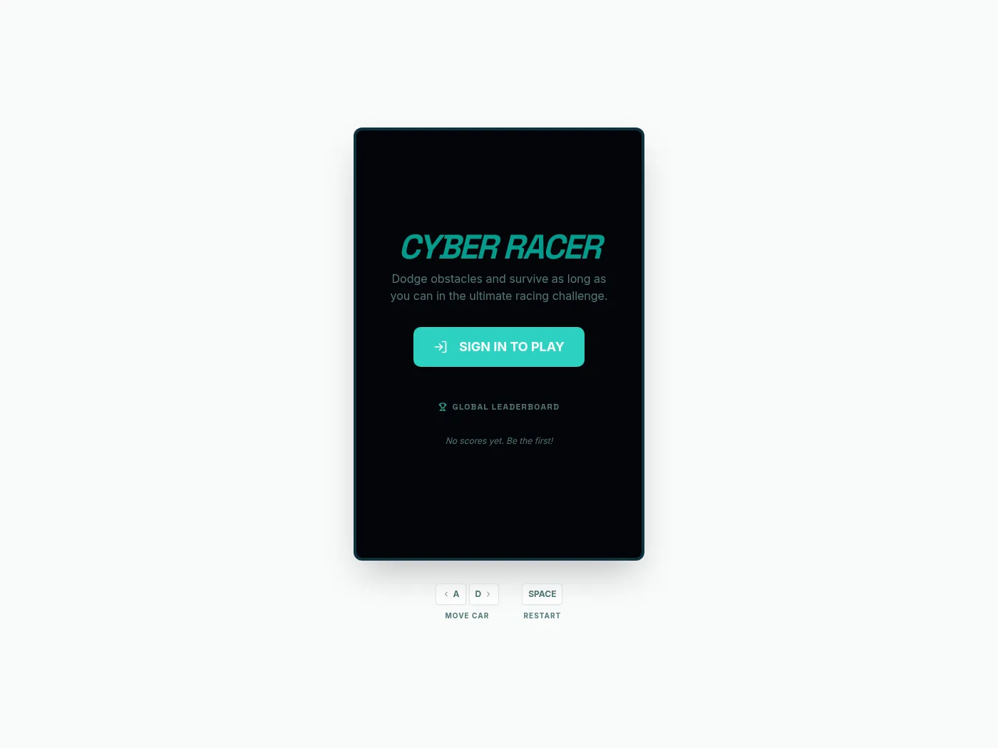 Car Racer Game