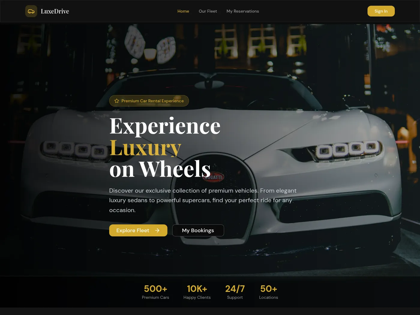 Car Rental App