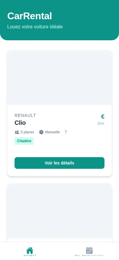CarRental Booker