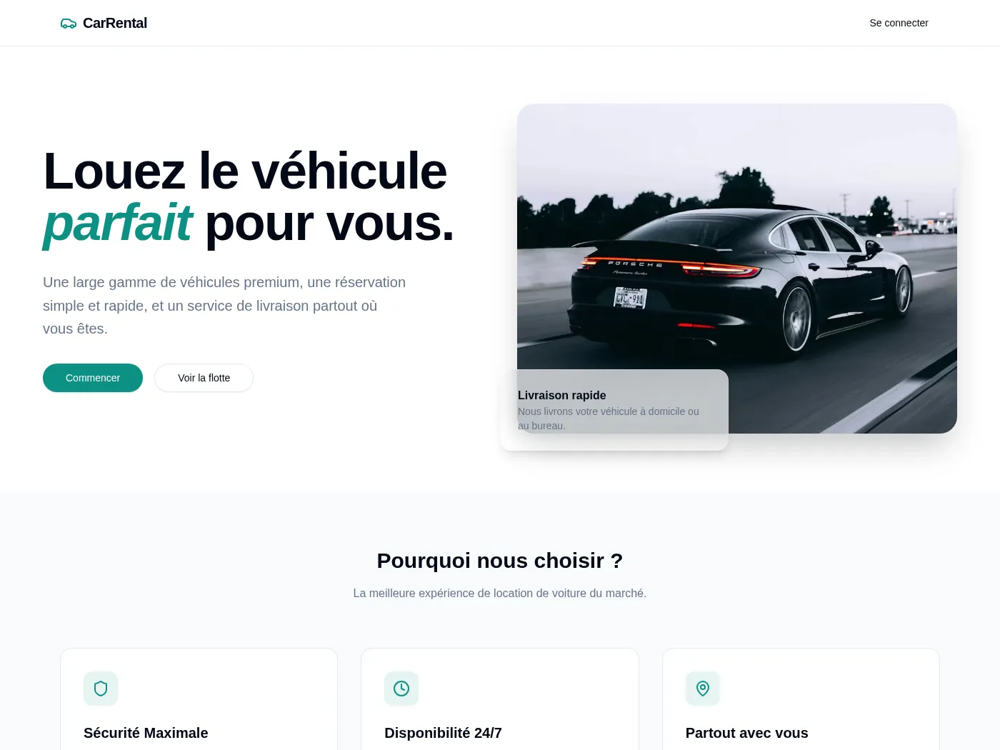CarRental Admin Suite