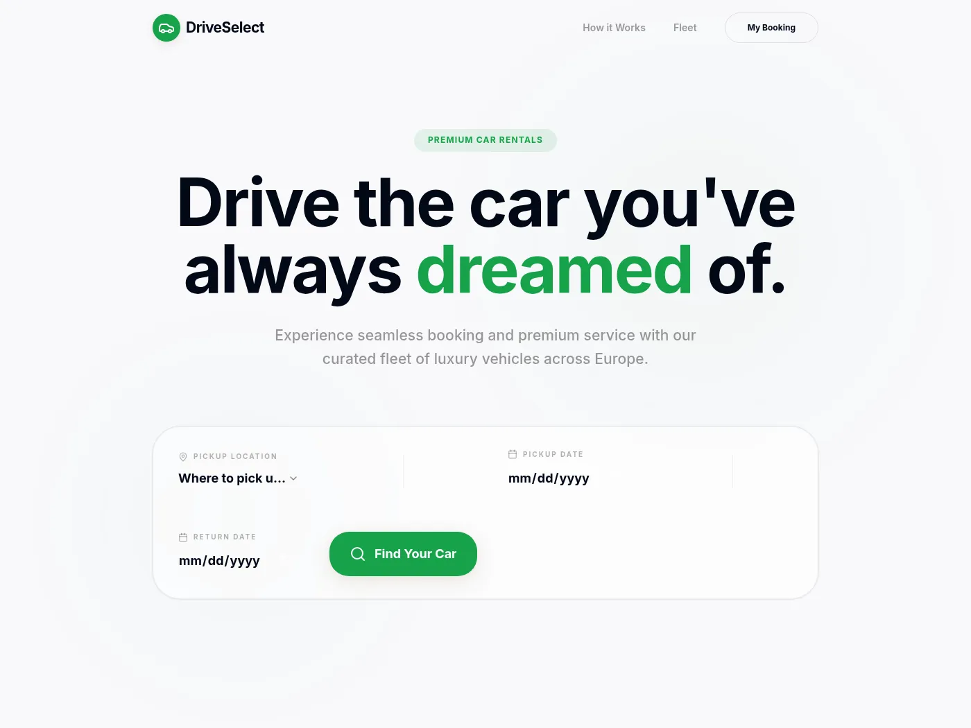 DriveSelect Car Rental