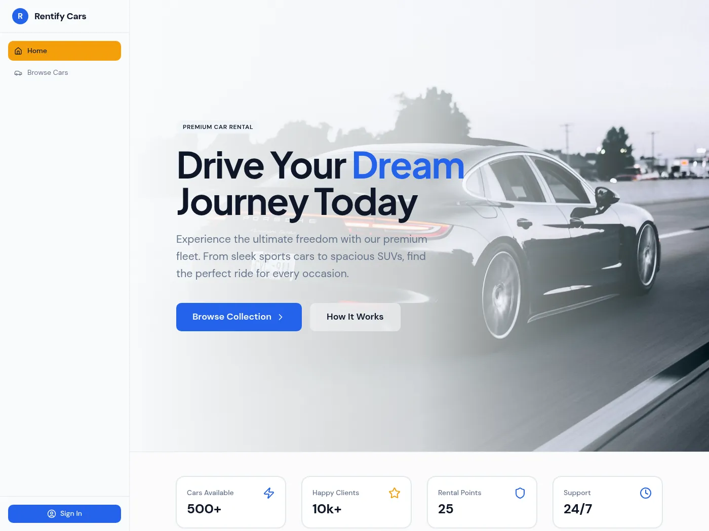 Rentify Cars