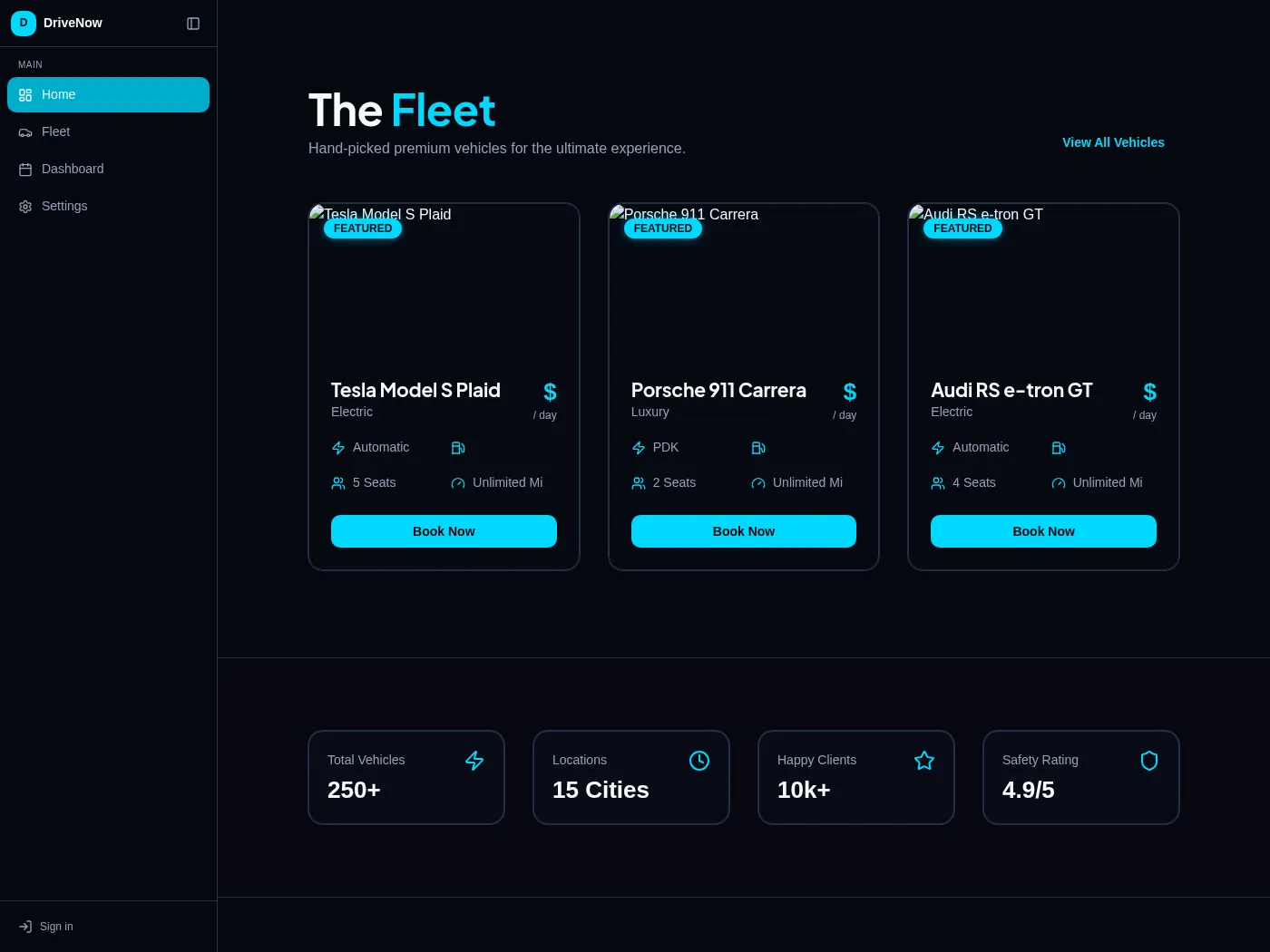 DriveNow Rentals