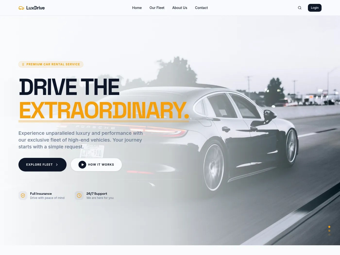 CarRental WP Theme