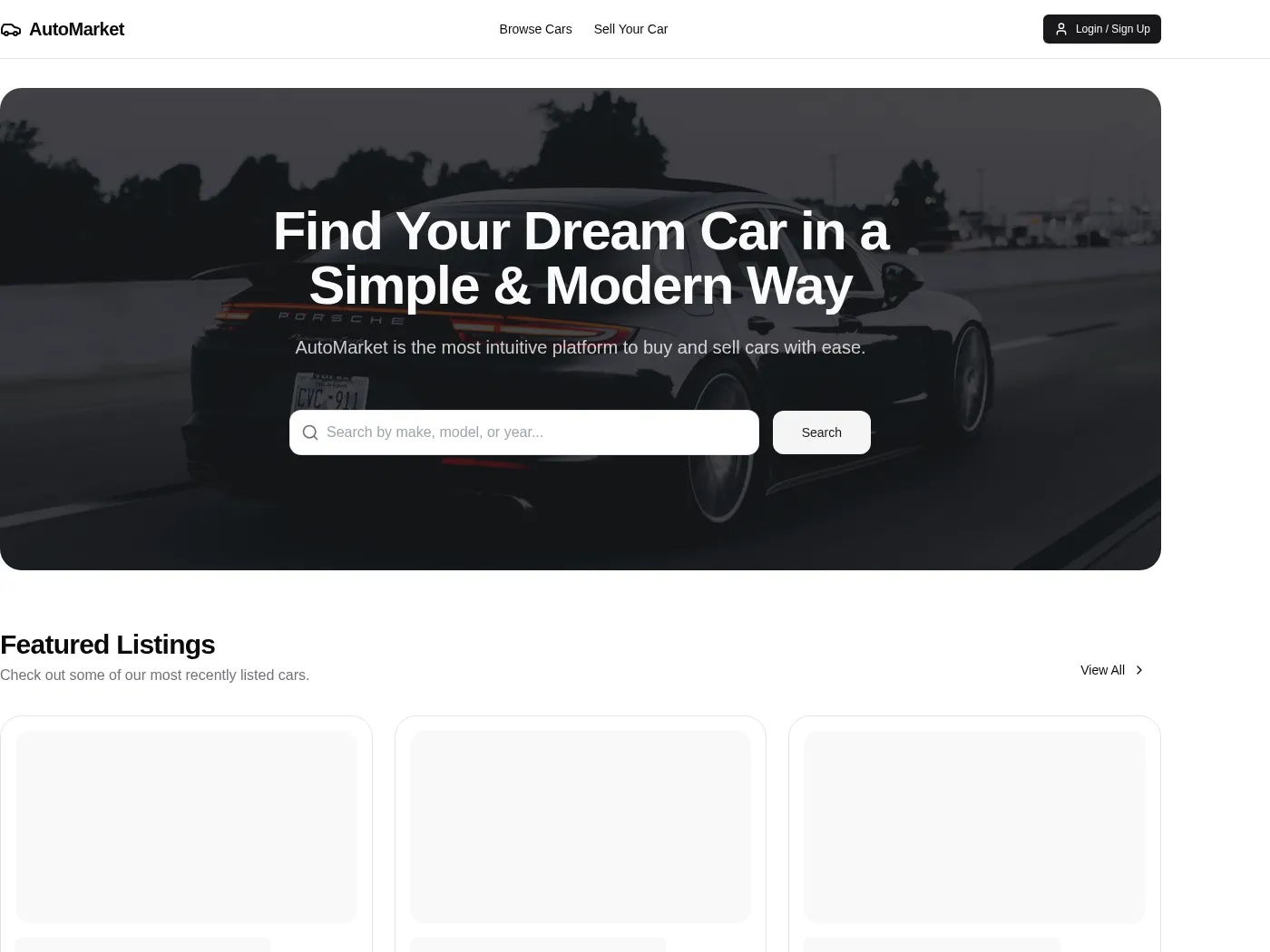 AutoMarket App