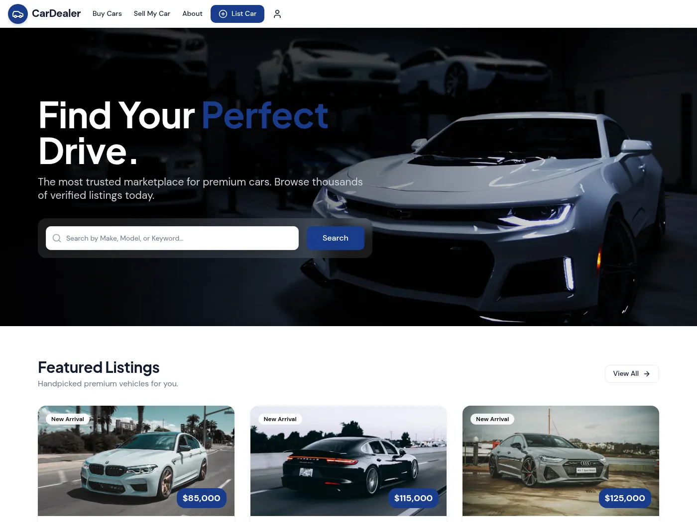 CarDealer Web App