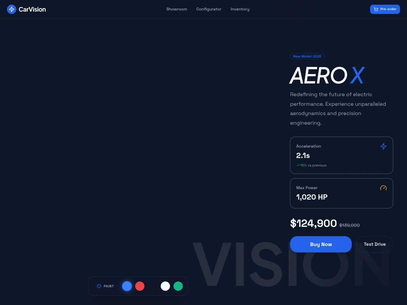 Interactive Car Sales Hub