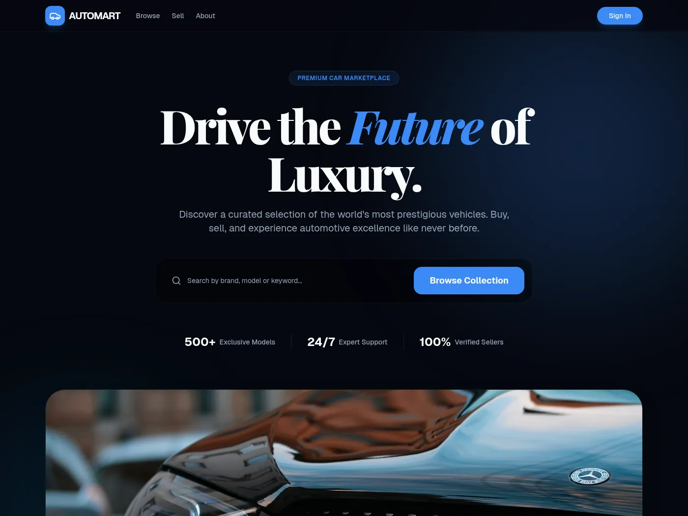 AutoMart Website