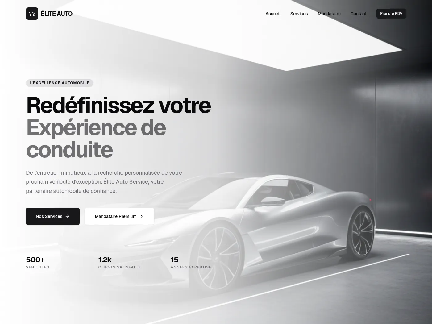 Car Service Showcase