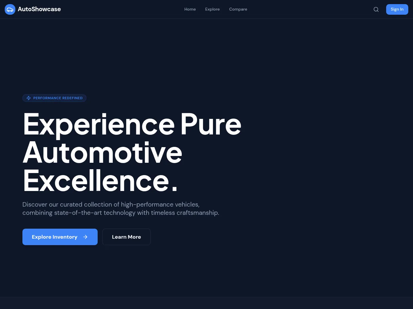 AutoShowcase Web