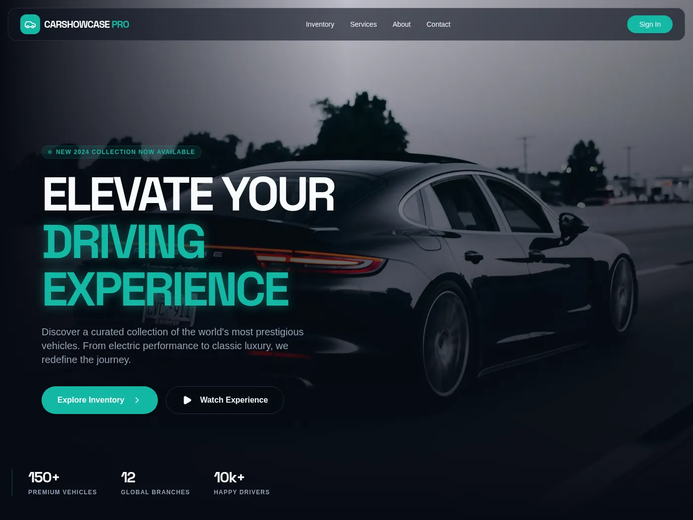 CarShowcase Pro