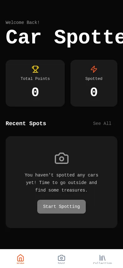 Car Spotter Game