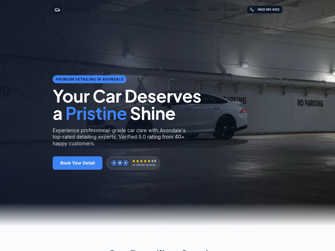 ShinePro Car Wash Site