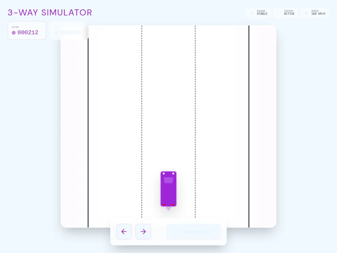 3-Way Car Simulator