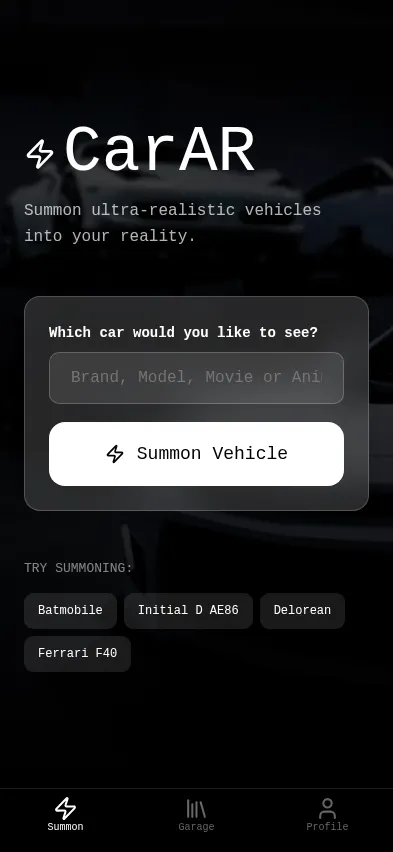 CarAR Visualizer