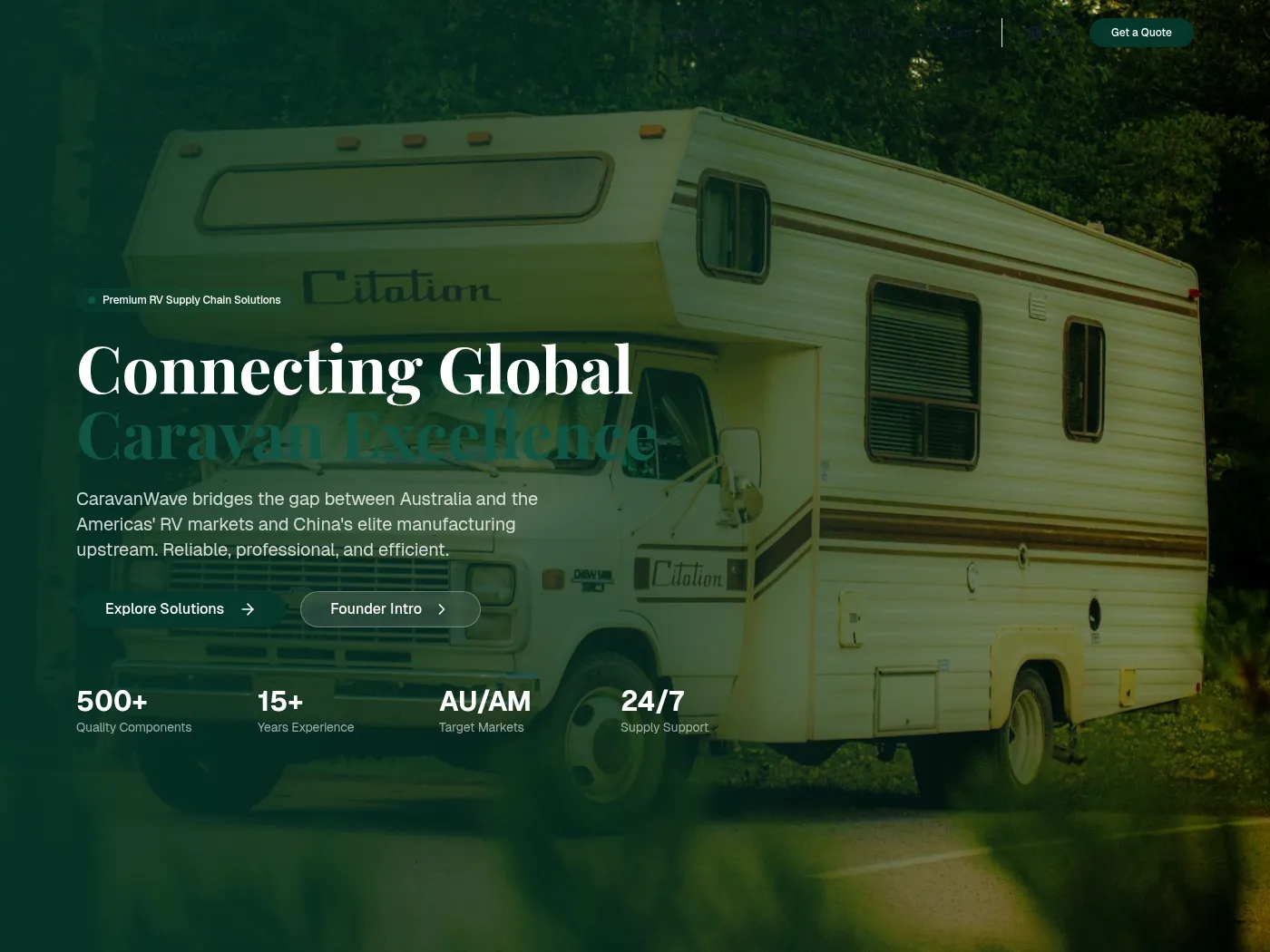 CaravanWave Trade Portal