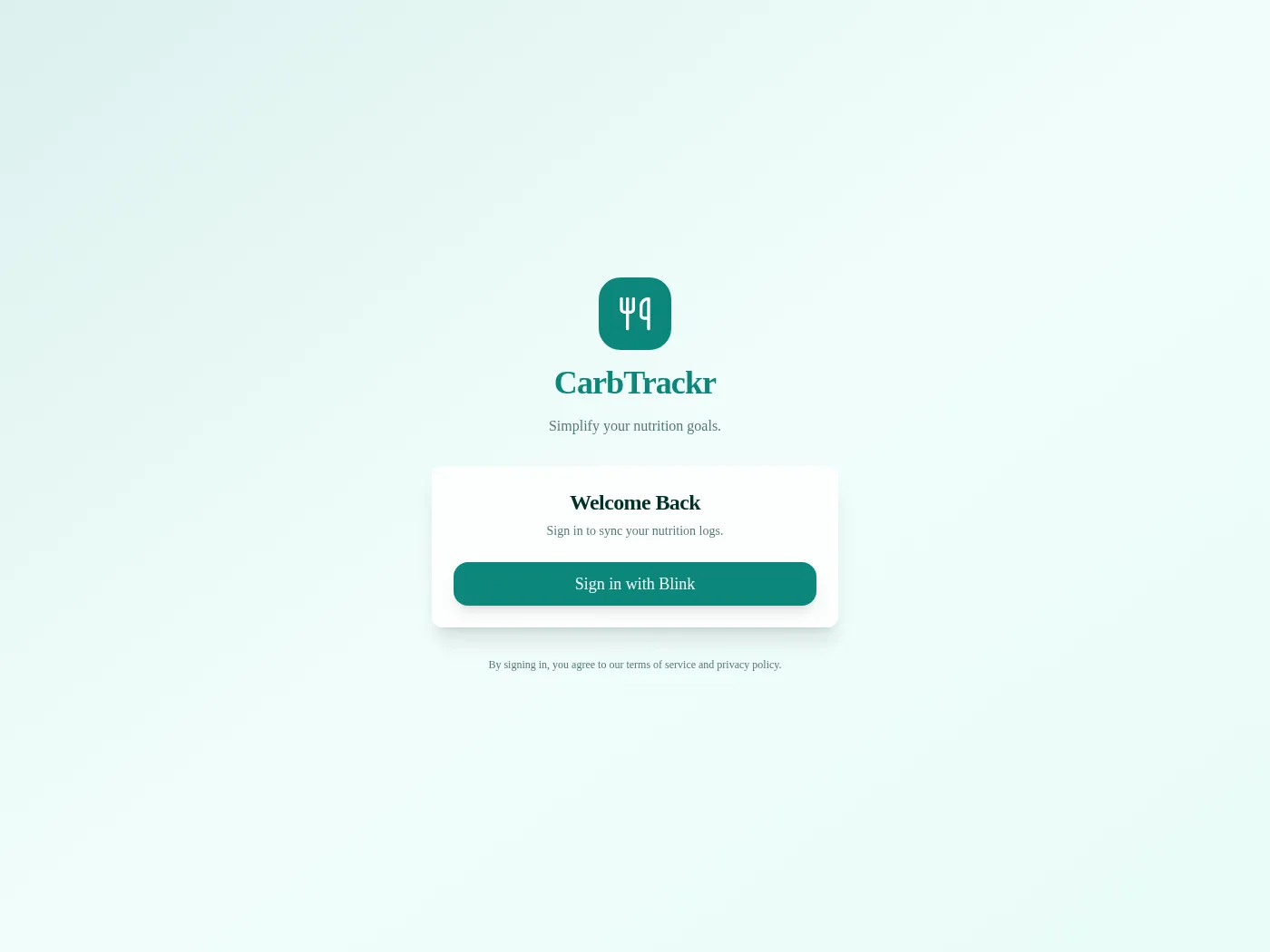 CarbTrackr