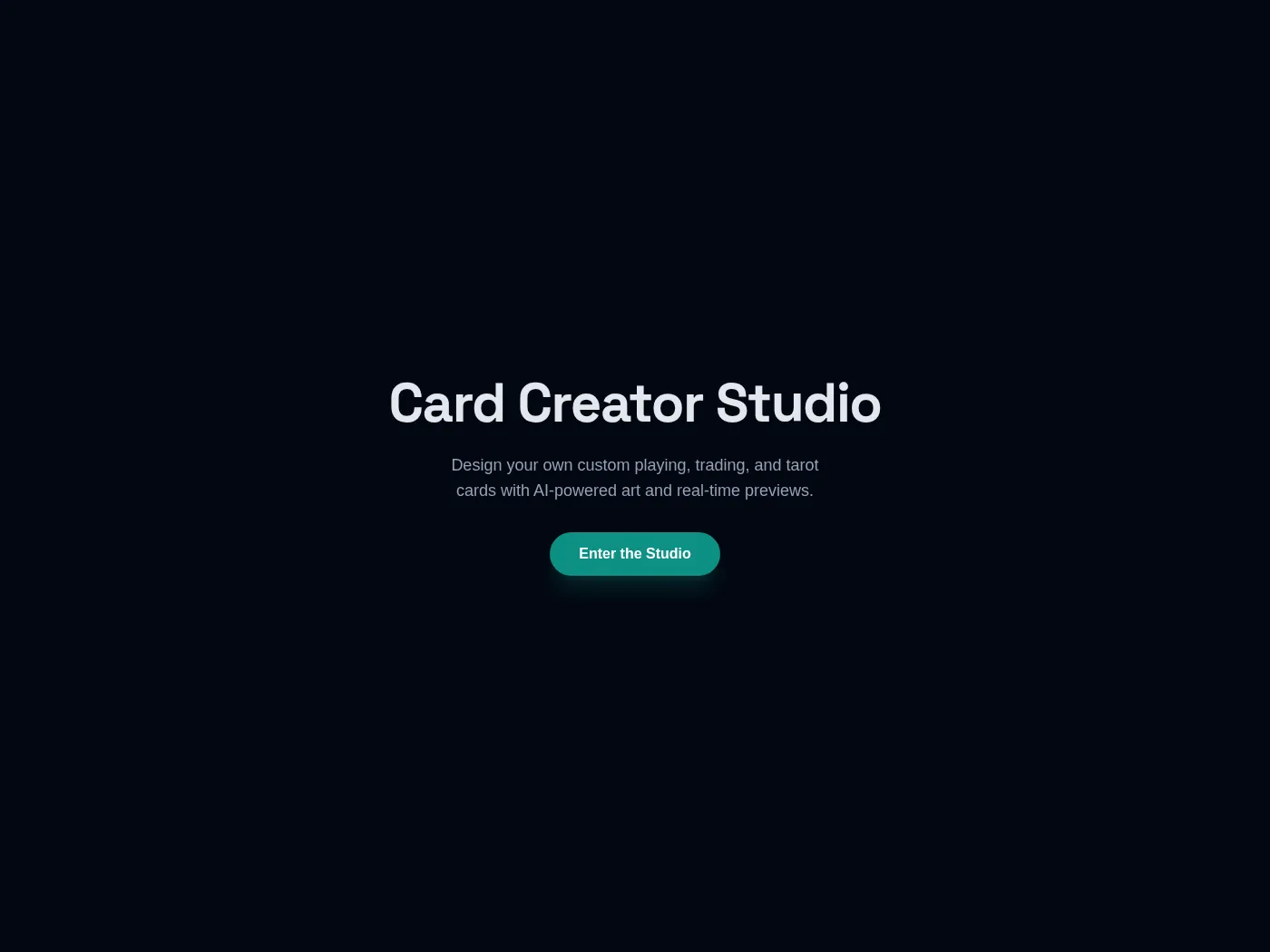 Card Creator Studio