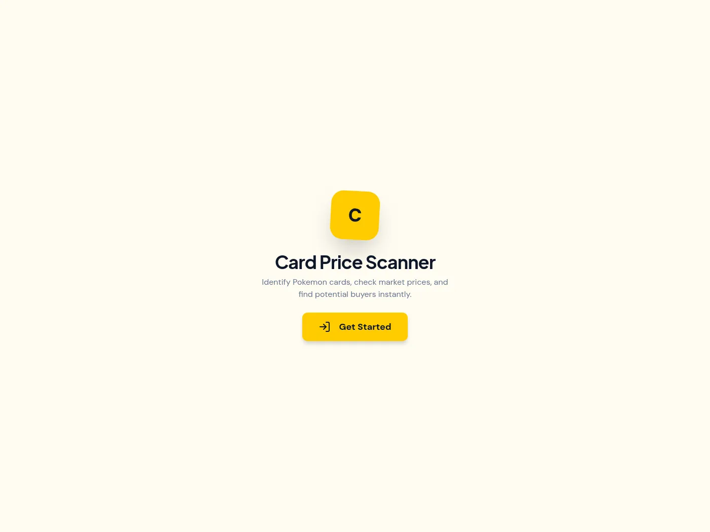 Card Price Scanner