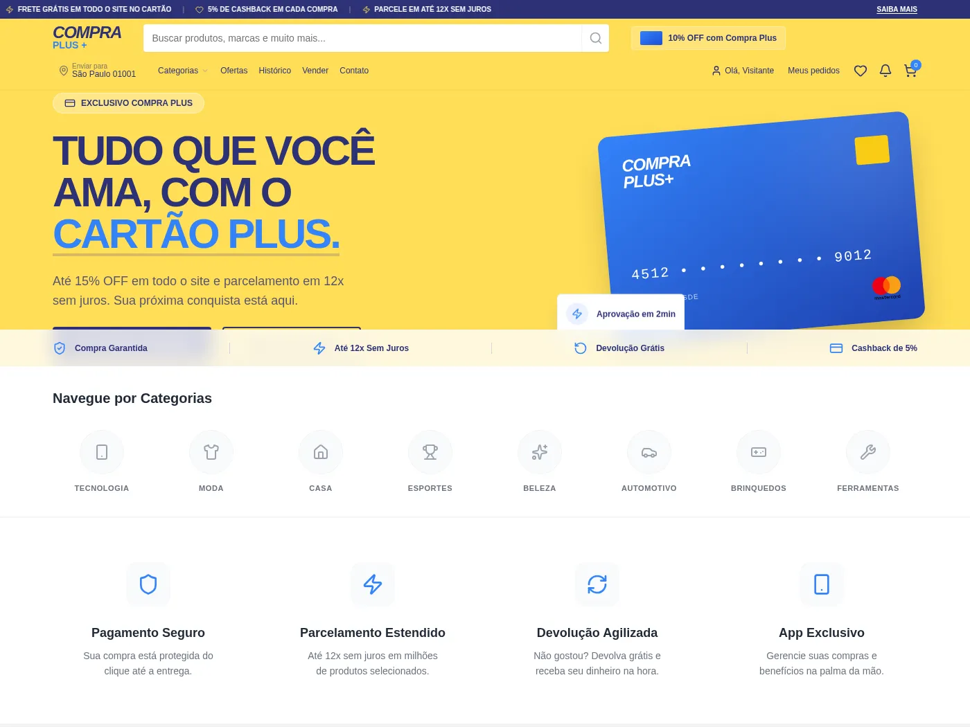 Cartão Compra Plus
