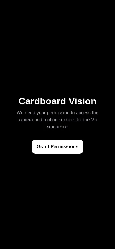 Cardboard Vision Spaces