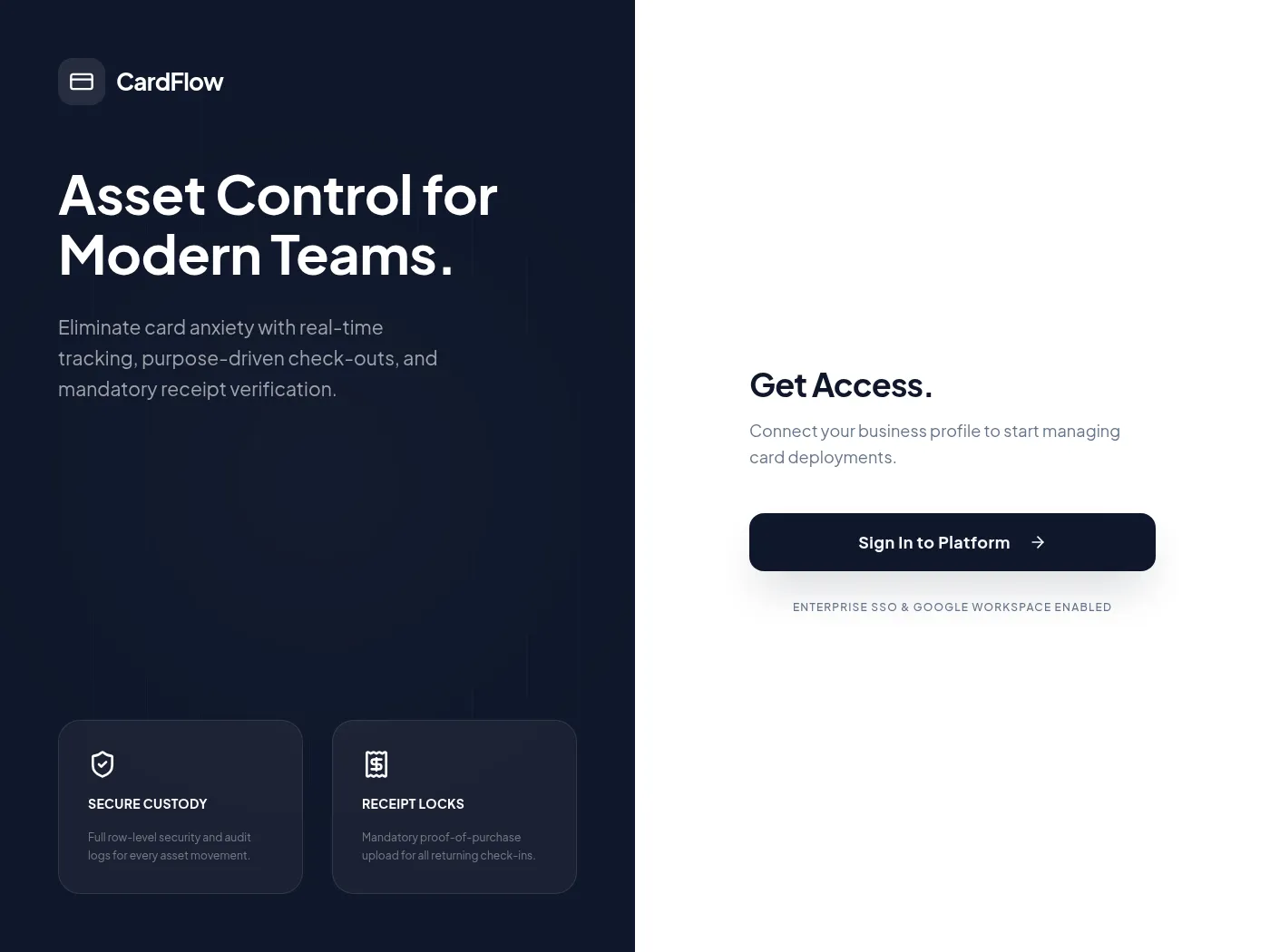 CardFlow Manager
