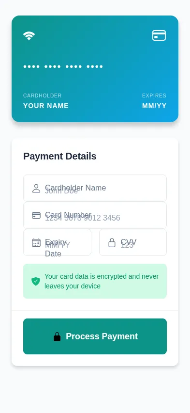 CardSim Mobile Pay