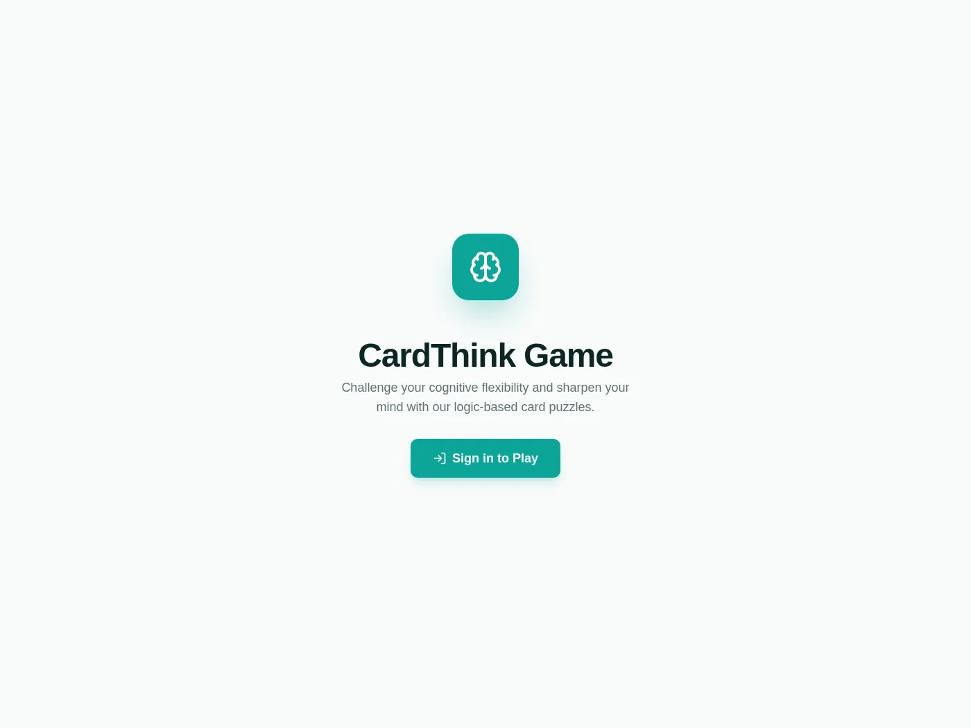 CardThink Game
