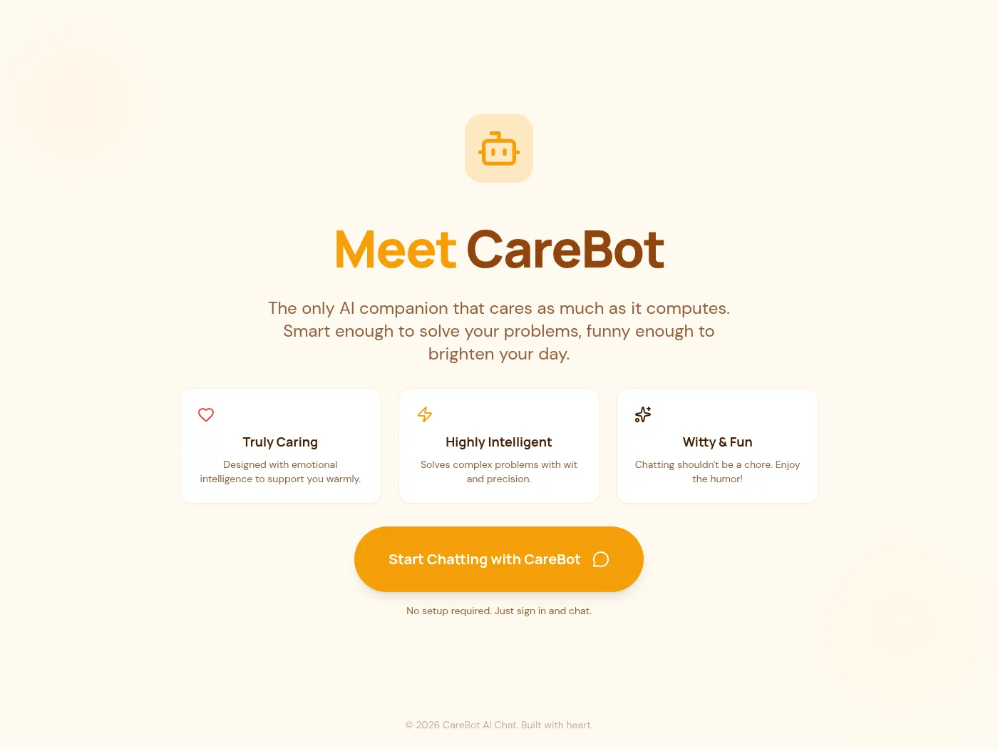 CareBot AI Chat