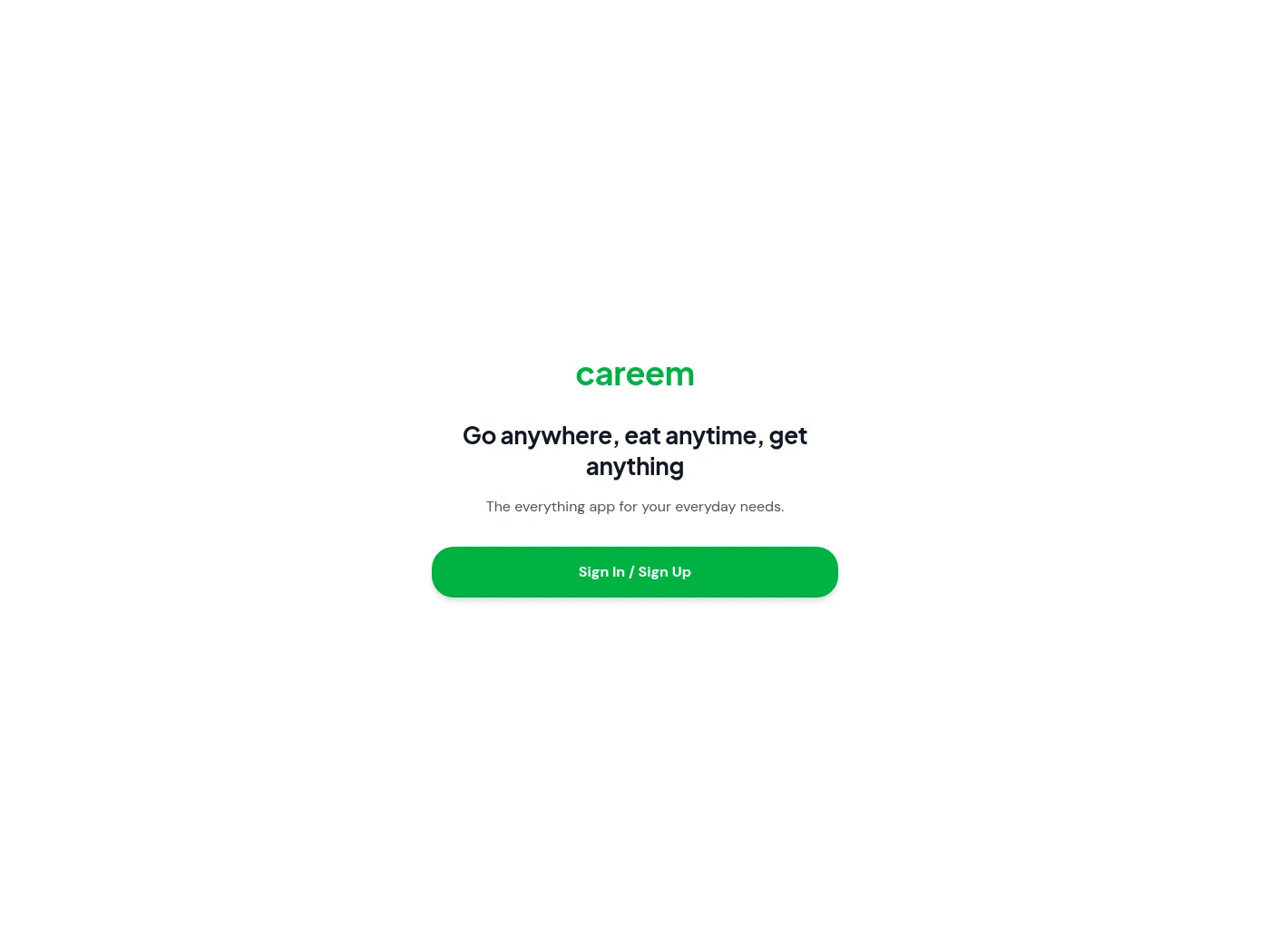 Careem Web Clone