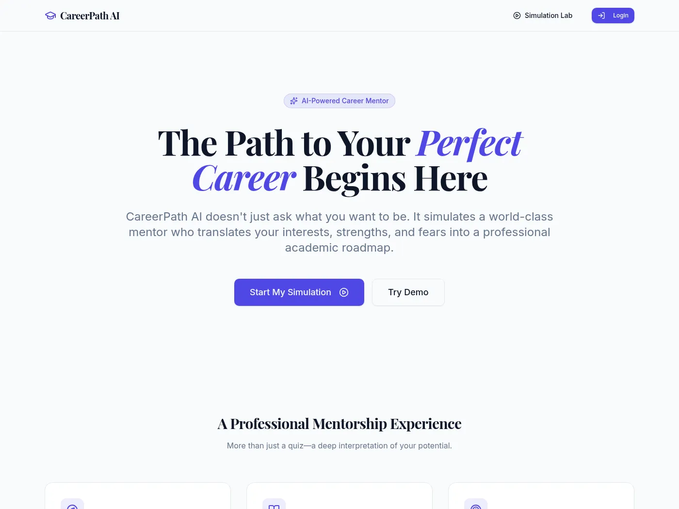 CareerPath AI Mentor