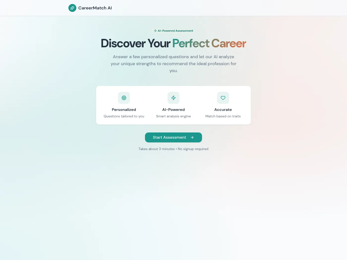 CareerMatch AI