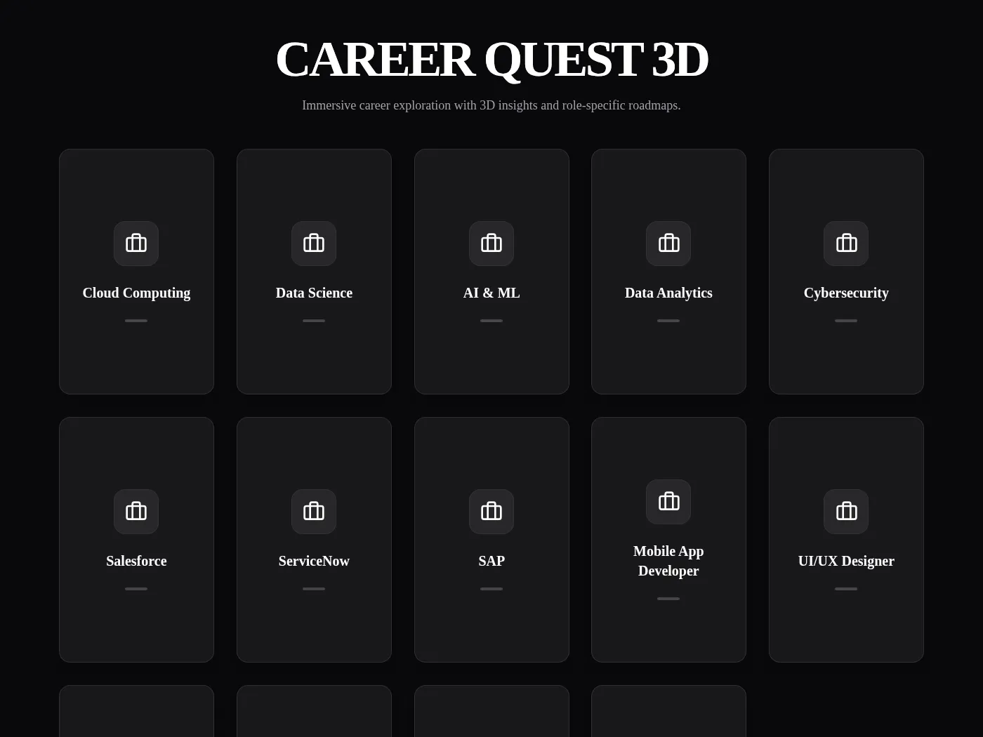 Career Quest 3D