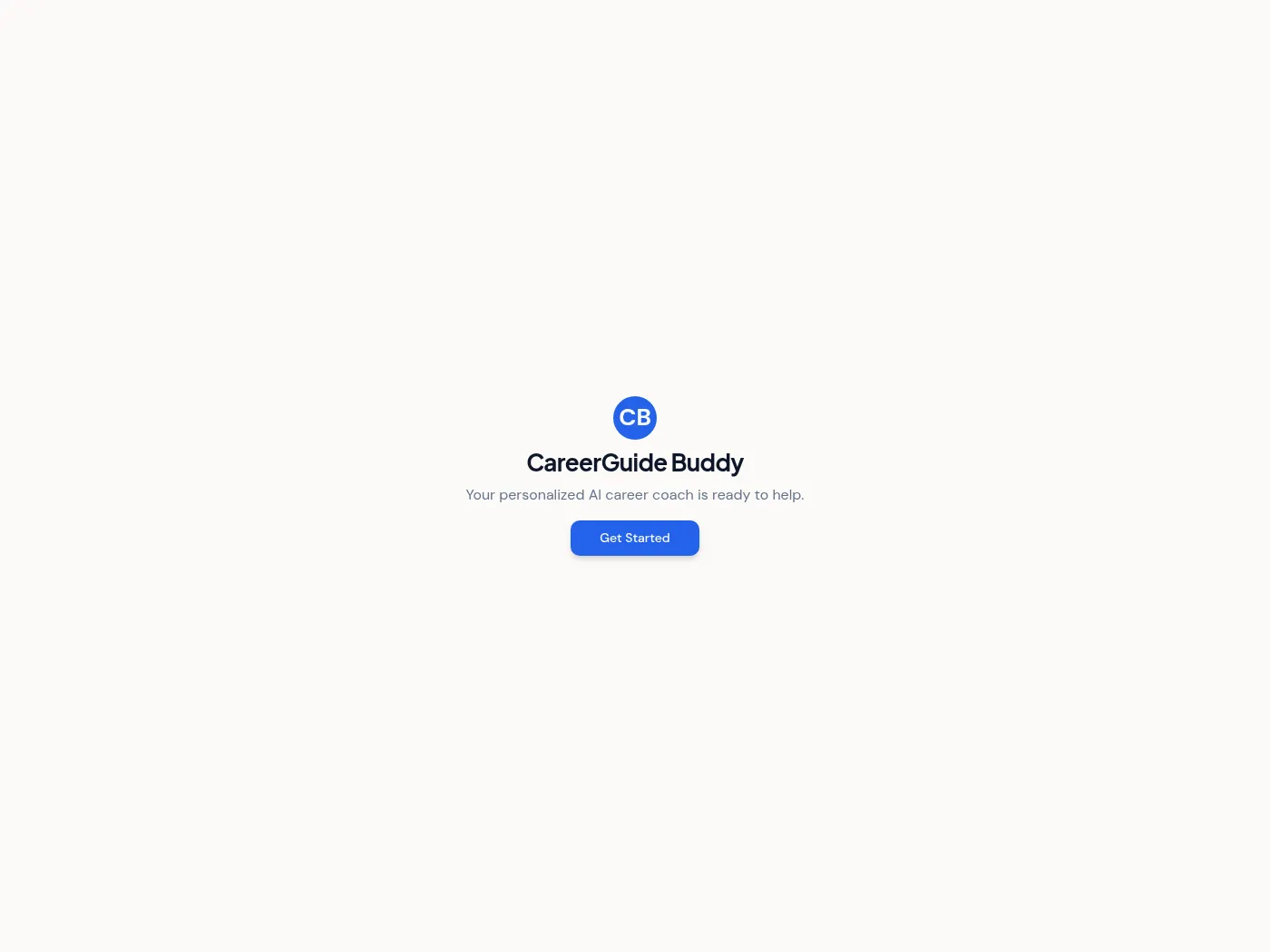 CareerGuide Buddy