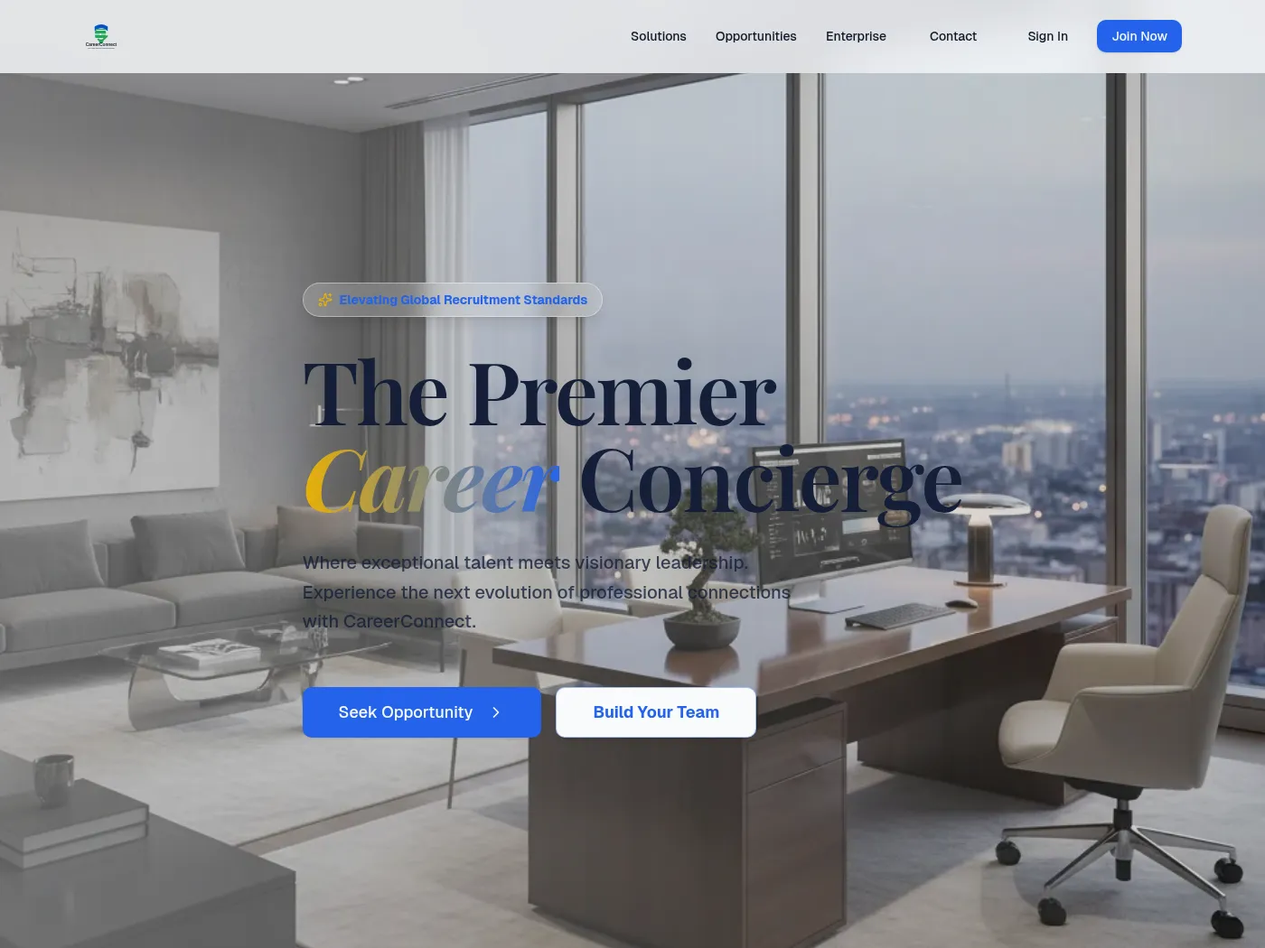 CareerConnect – Professional HR Recruiting Platform