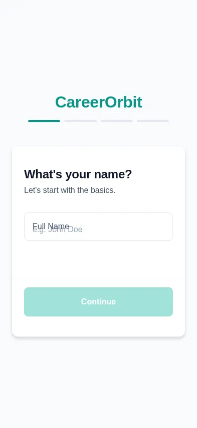 CareerOrbit AI Navigator