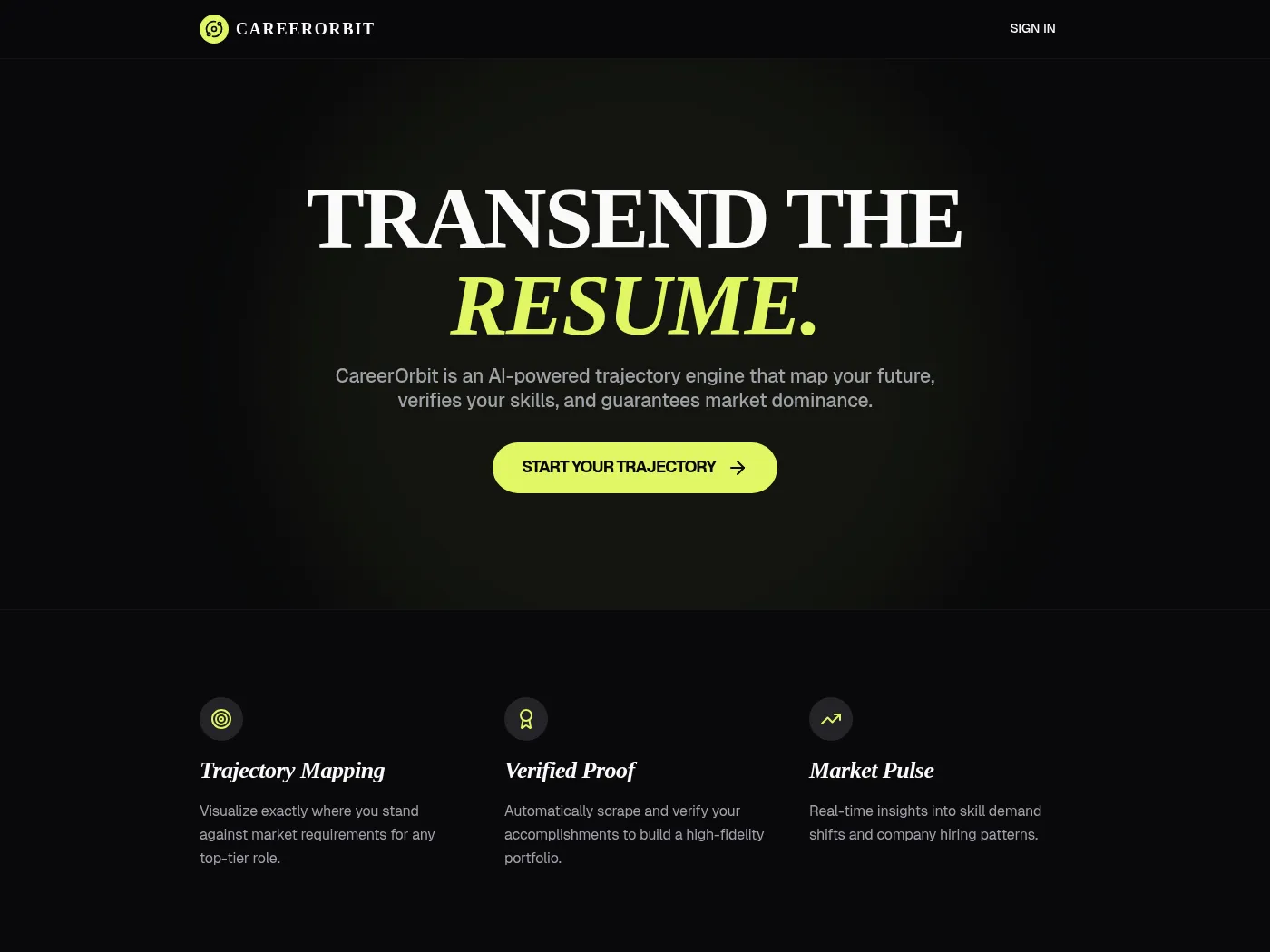 CareerOrbit Platform