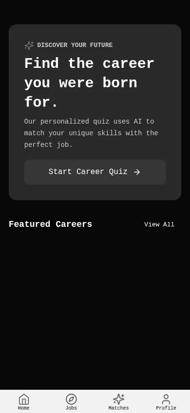 CareerFit Mobile App