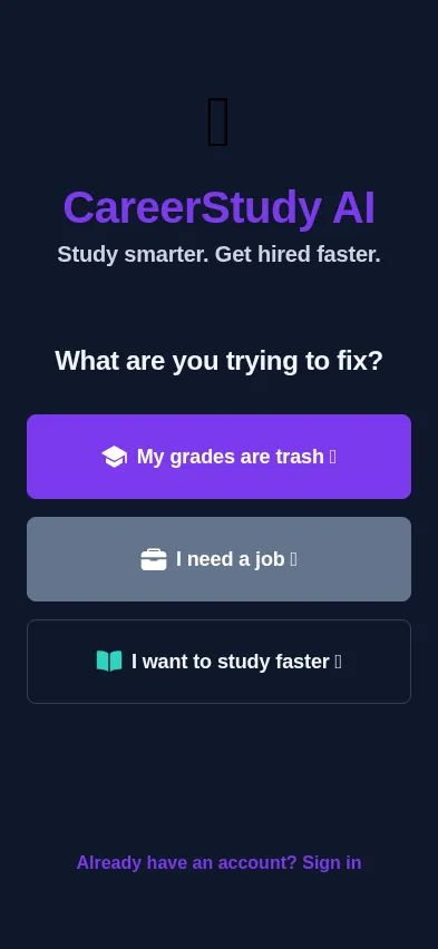 CareerStudy AI