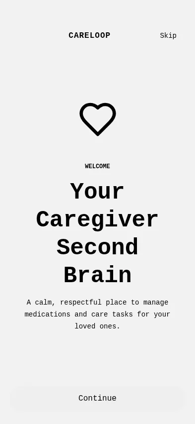 CareLoop Family Care App