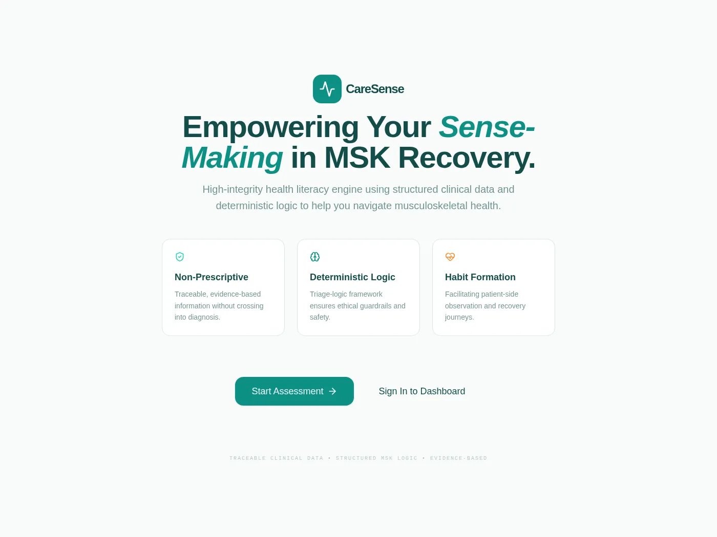 CareSense Health Engine