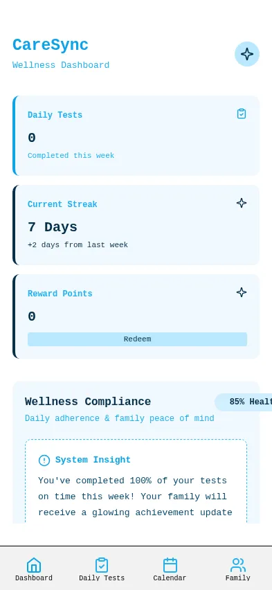 CareSync Teen Wellness