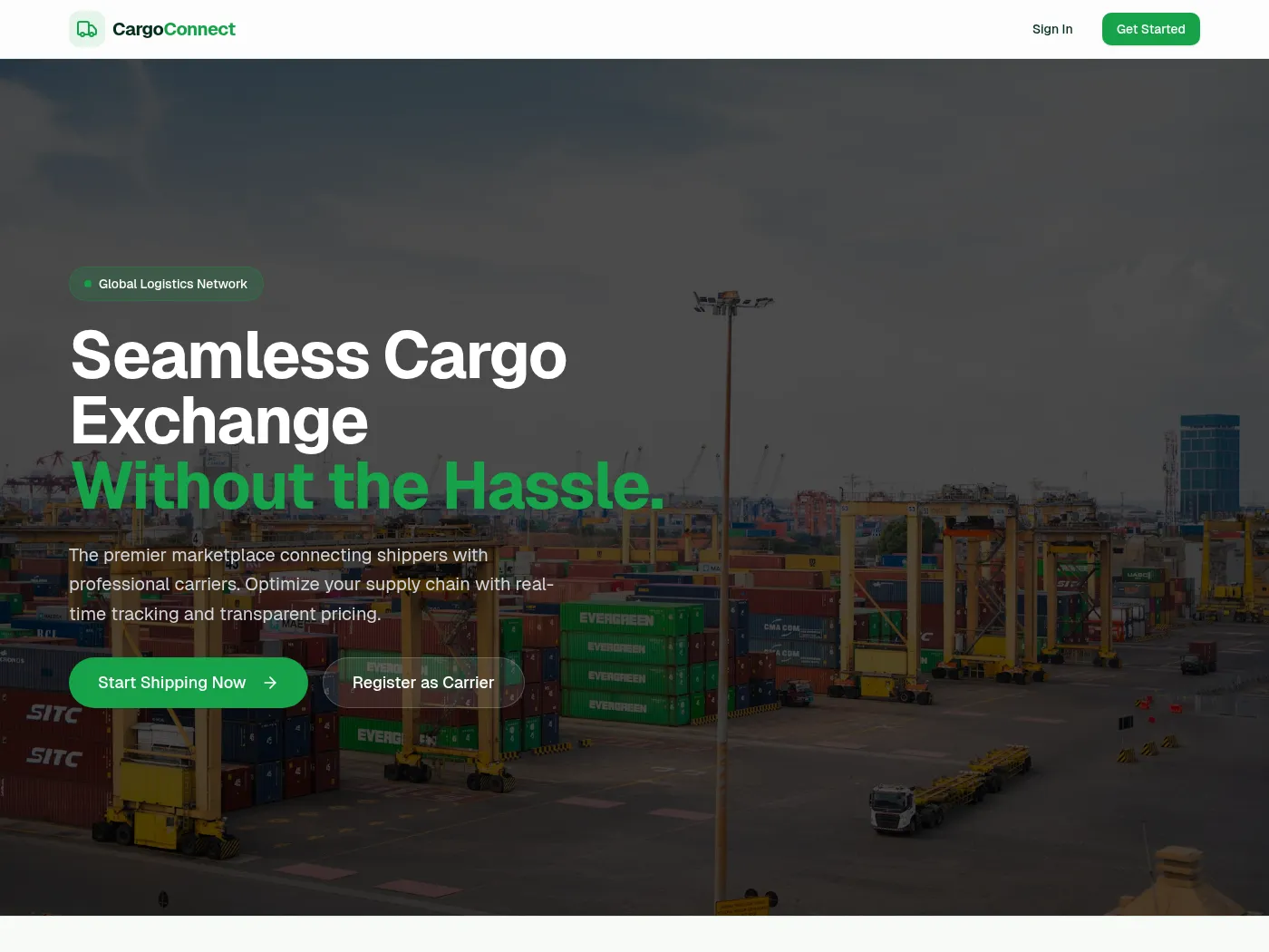 Cargo Connect Hub