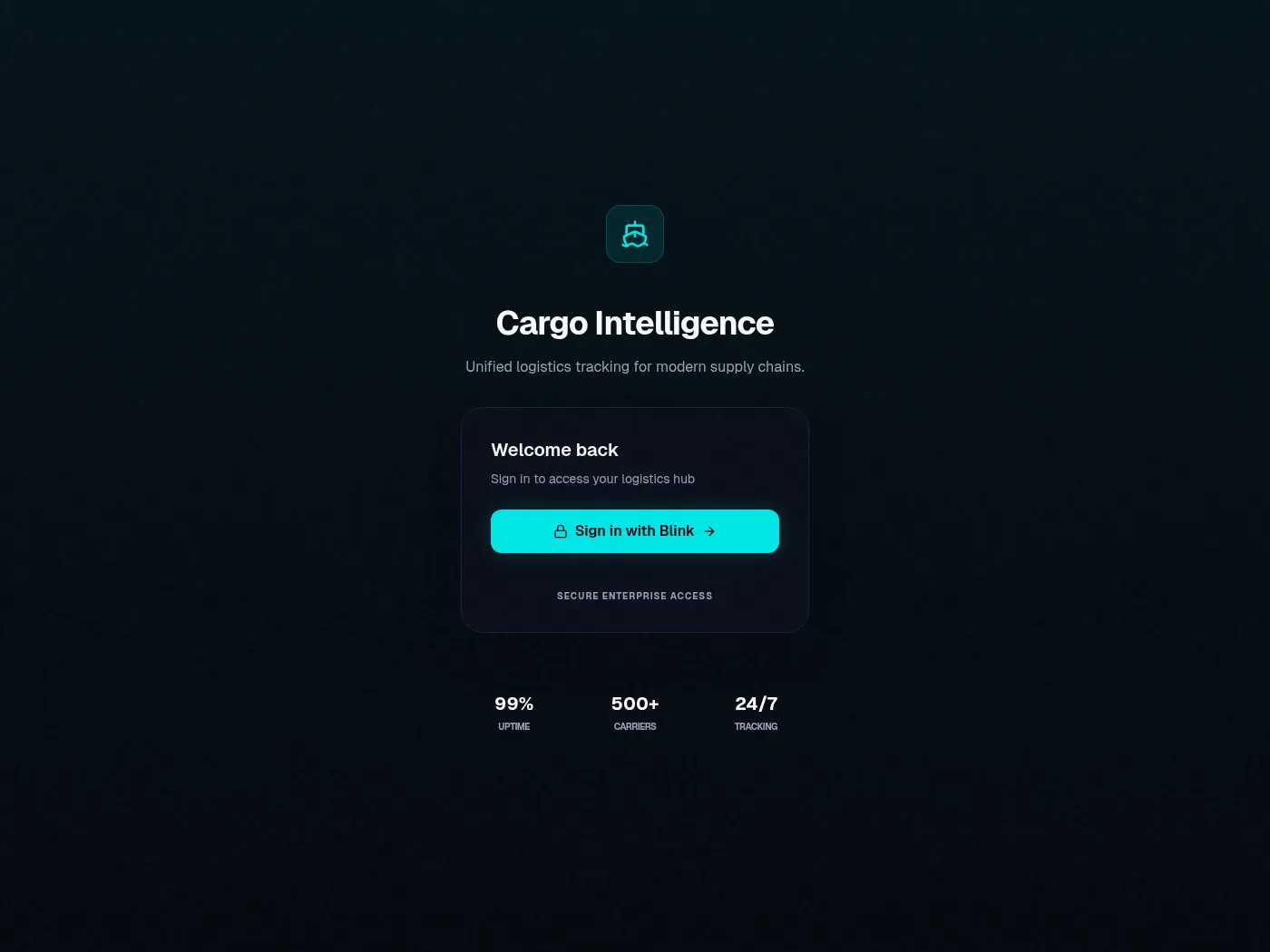 Cargo Intelligence Hub